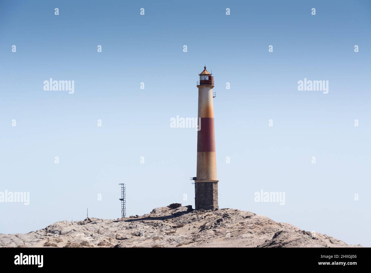 Diaz Point Lighthouse. Luderitz Namibia Stock Photo - Alamy