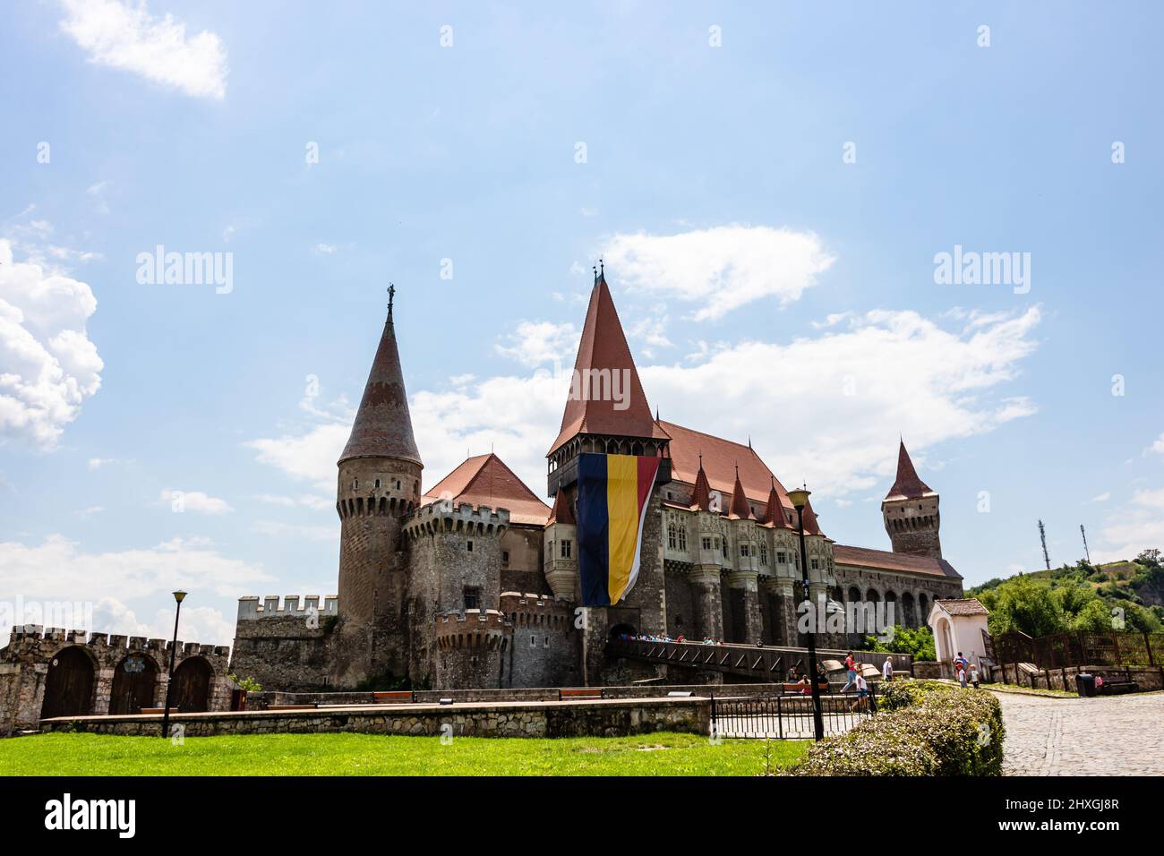 Corvin Castle,or Hunyad Castle is a gothic castle located in ...