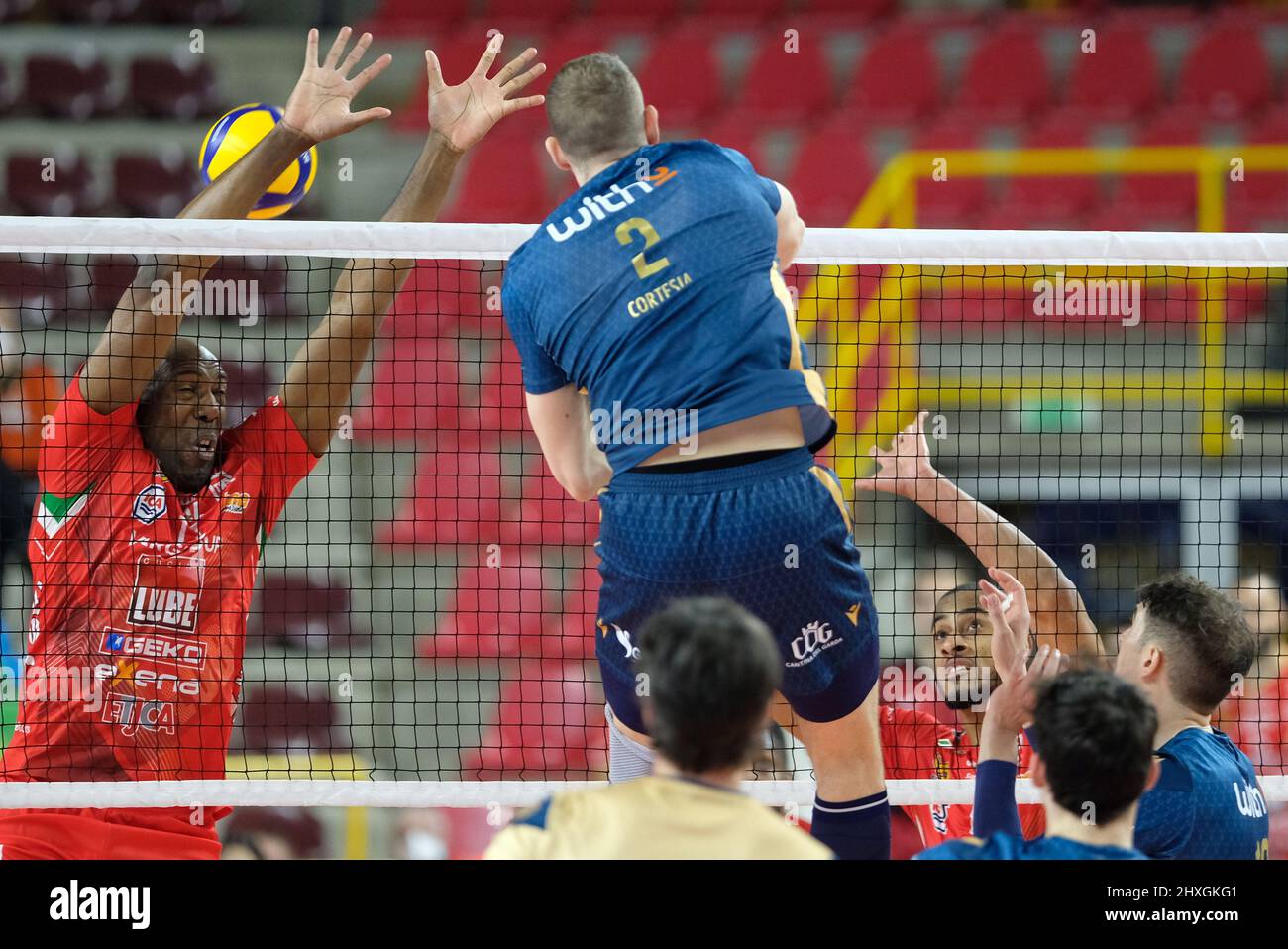 AGSM Forum, Verona, Italy, March 12, 2022, Block of Robertlandy Simon ...