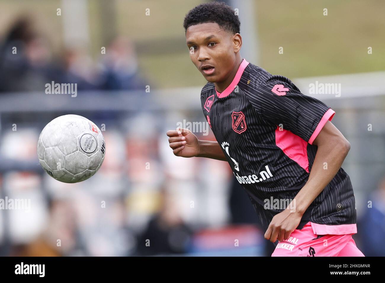 KATWIJK , 12-03-2022 , Sportpark De Krom , Jack's League Dutch Tweede Divisie Football , season ...