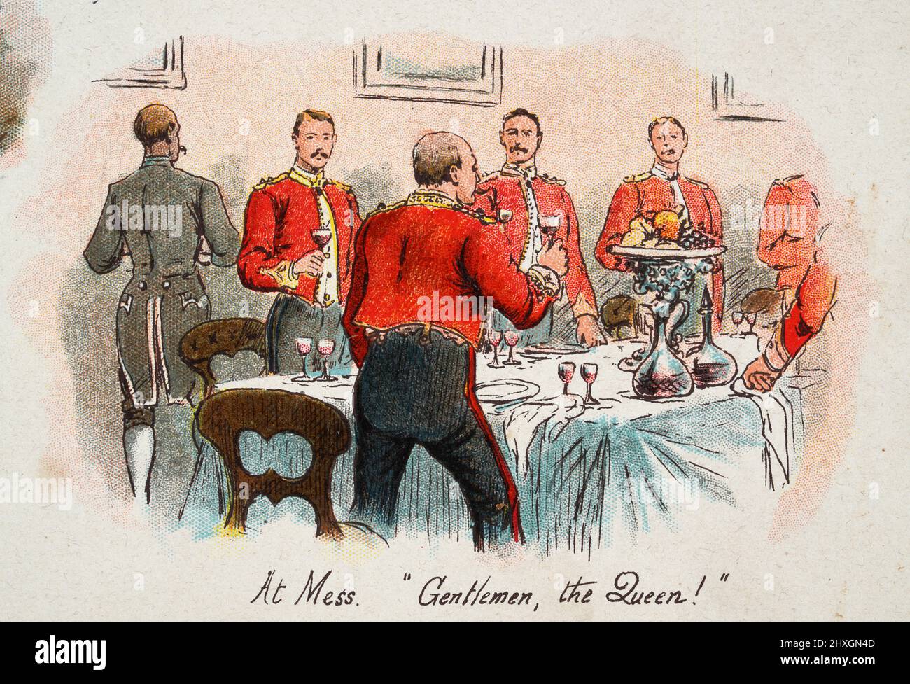 Officer's mess army hi-res stock photography and images - Alamy