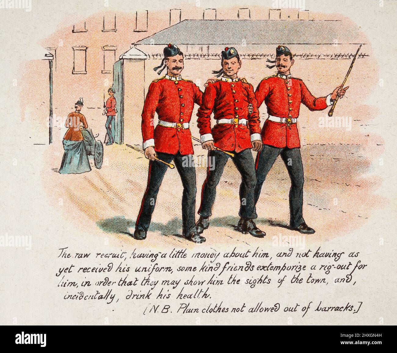 British red army uniform painting hi-res stock photography and images ...