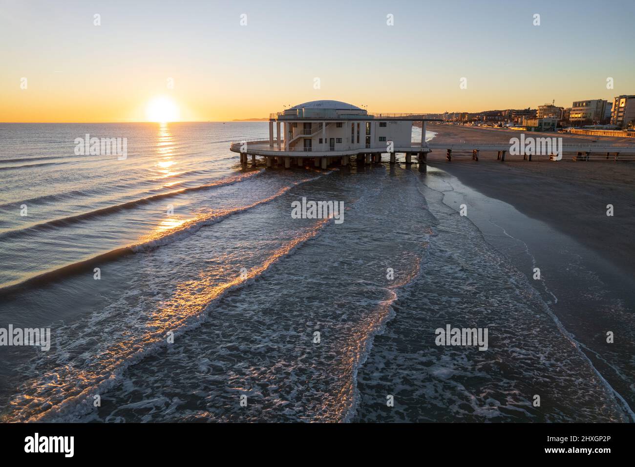 View italian coast senigallia town hi-res stock photography and images ...