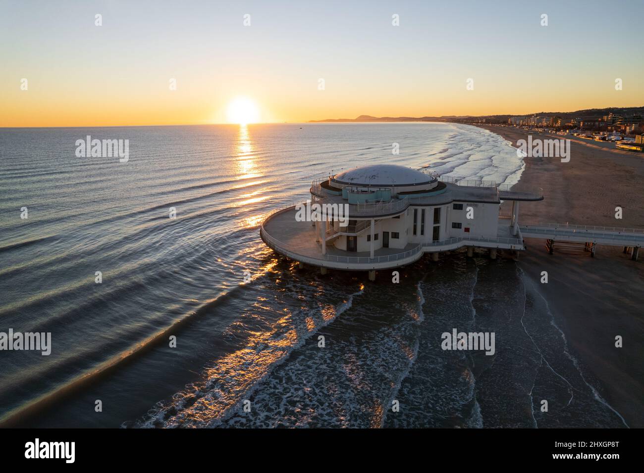 View italian coast senigallia town hi-res stock photography and images ...