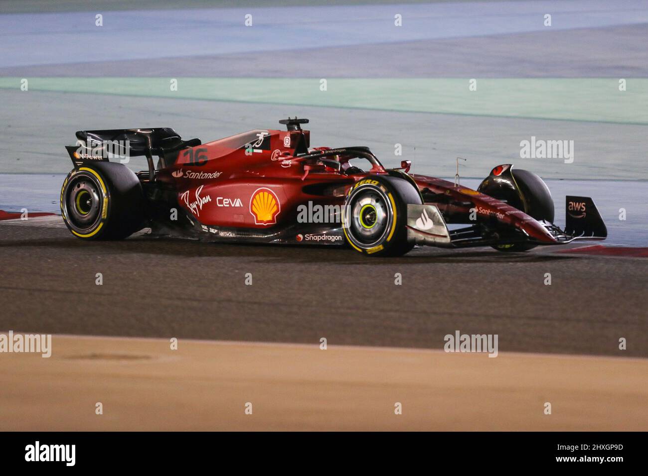 Bahrain International Circuit, Sakhir, Bahrain on 12 March 2022 Charles ...