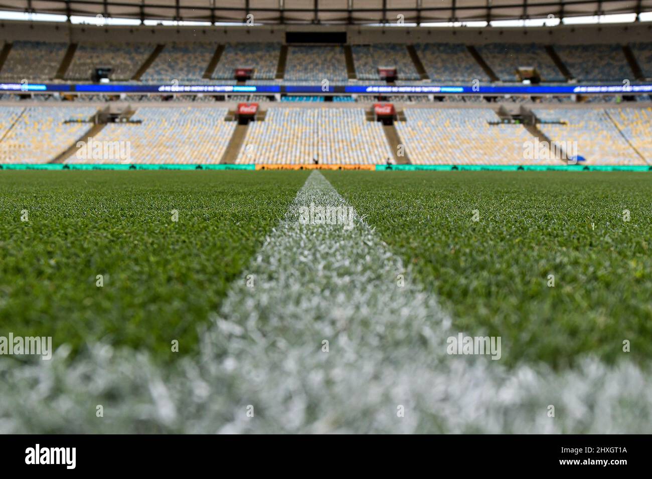 Rio De Janeiro, Brazil. 12th Mar, 2022. RJ - Rio de Janeiro - 03/12/2022 - MARACANA/NEW LAWN ...