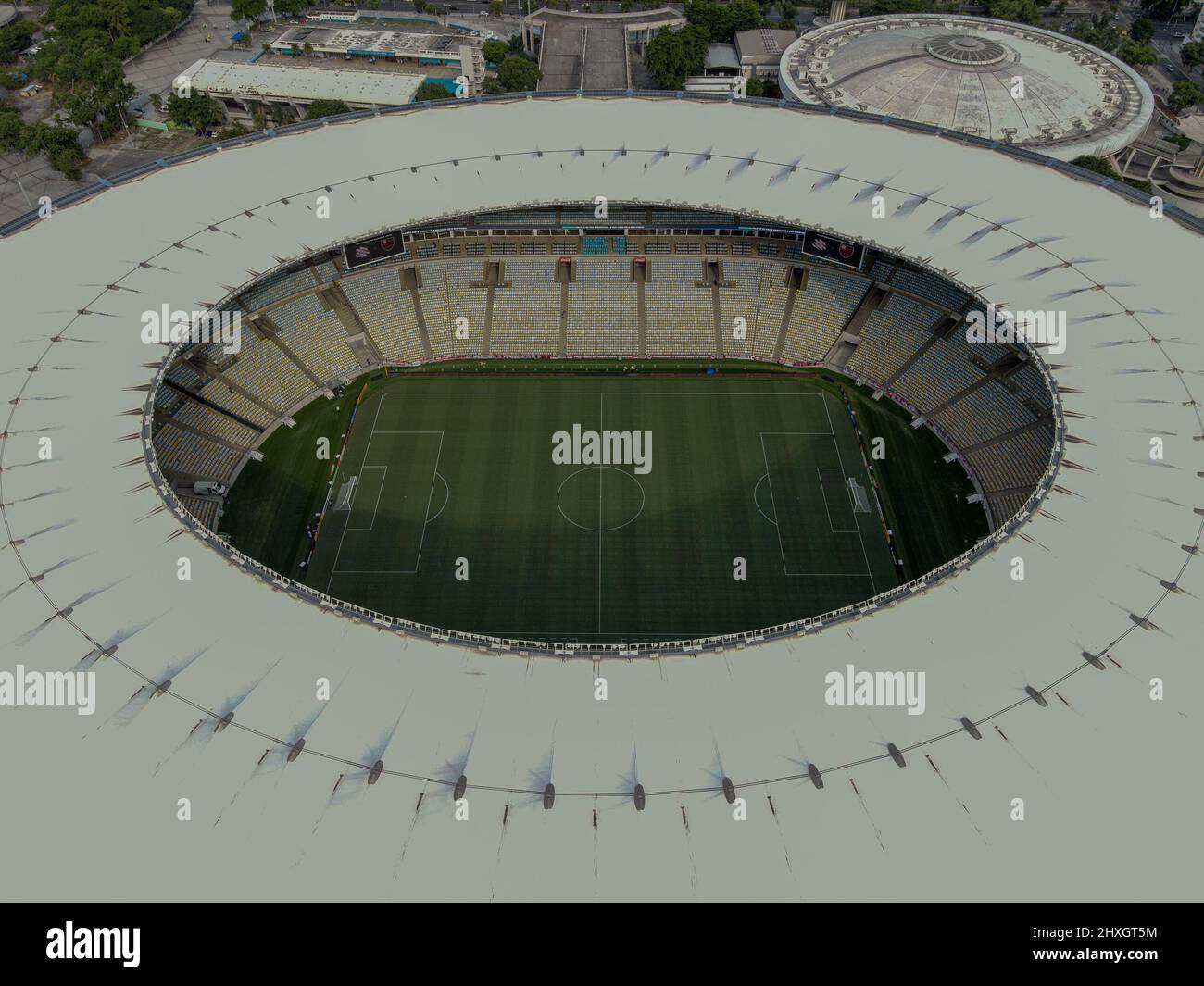 Rio De Janeiro, Brazil. 12th Mar, 2022. RJ - Rio de Janeiro - 03/12/2022 - MARACANA/NEW LAWN ...