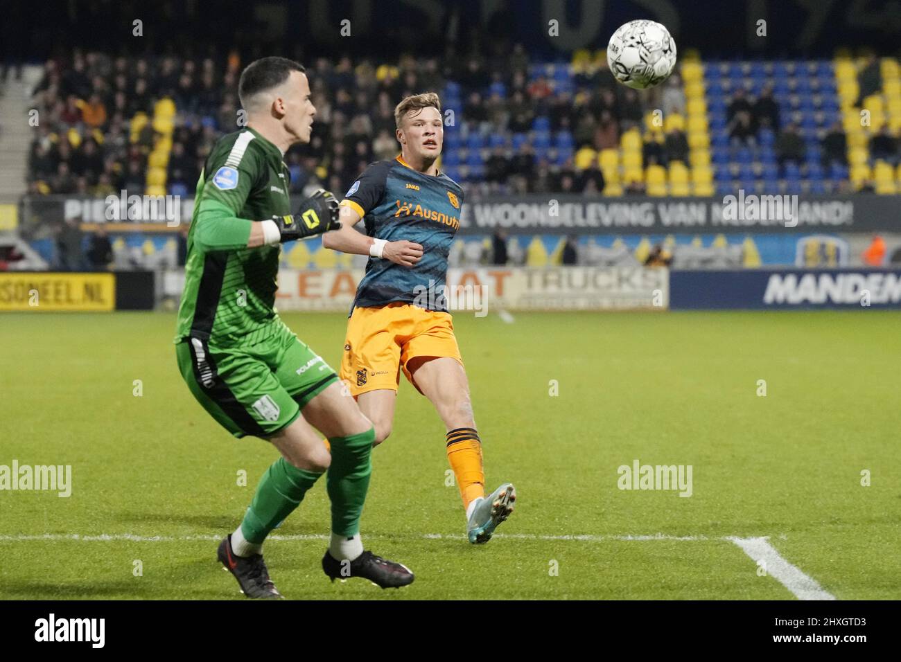 WAALWIJK, 12-03-2022, Mandemakers Stadium, Dutch Eredivisie Football, season 2021 / 2022, RKC ...