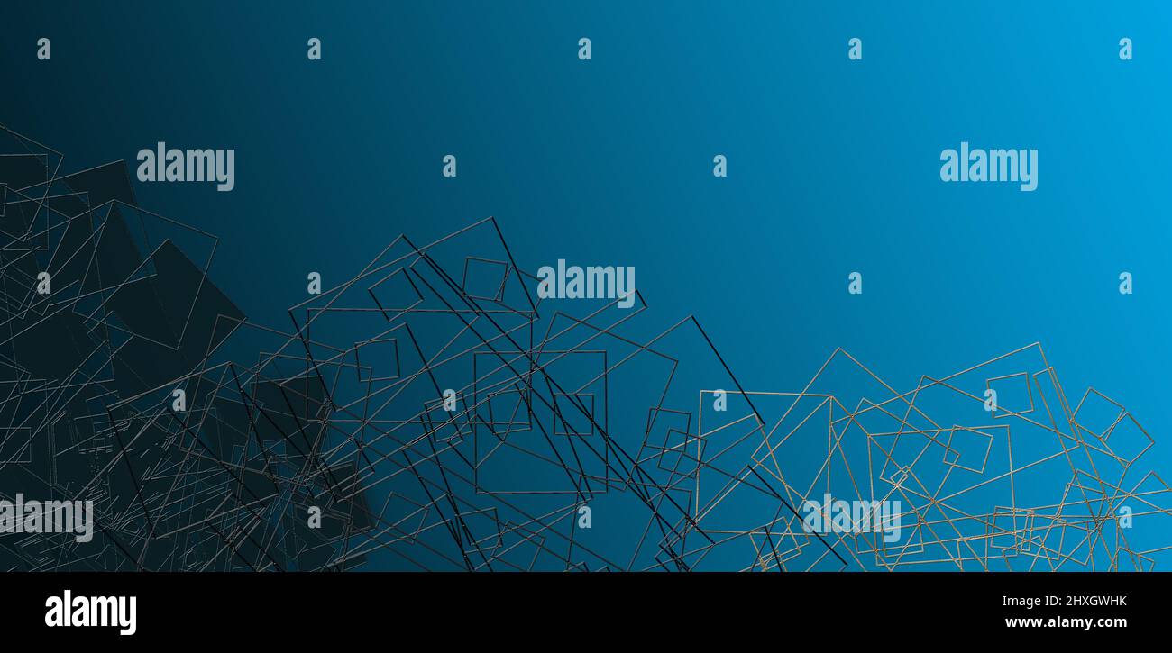 Abstract Wire Mesh. Wave Background on blue Stock Photo - Alamy