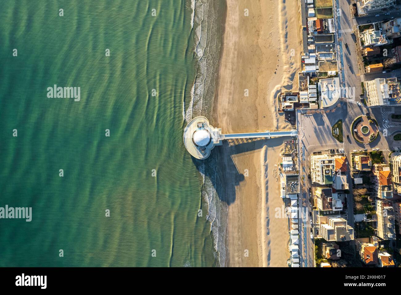 View italian coast senigallia town hi-res stock photography and images ...