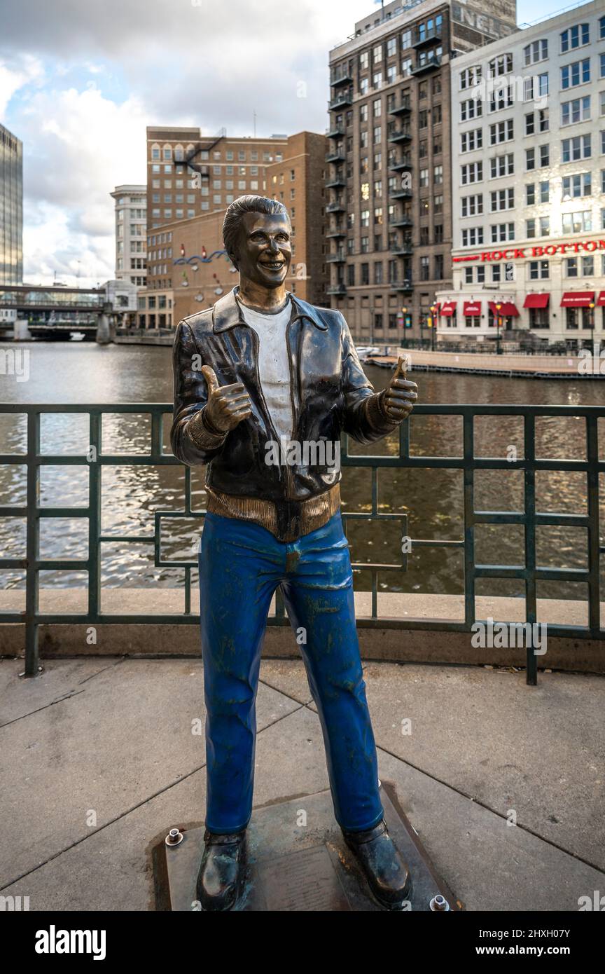 The fonz thumbs hi-res stock photography and images - Alamy