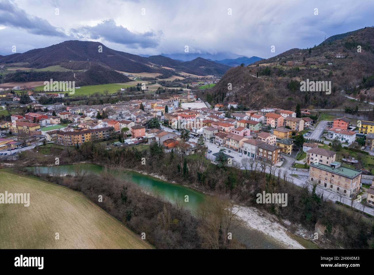 Marche italy roman bridge hi-res stock photography and images - Alamy