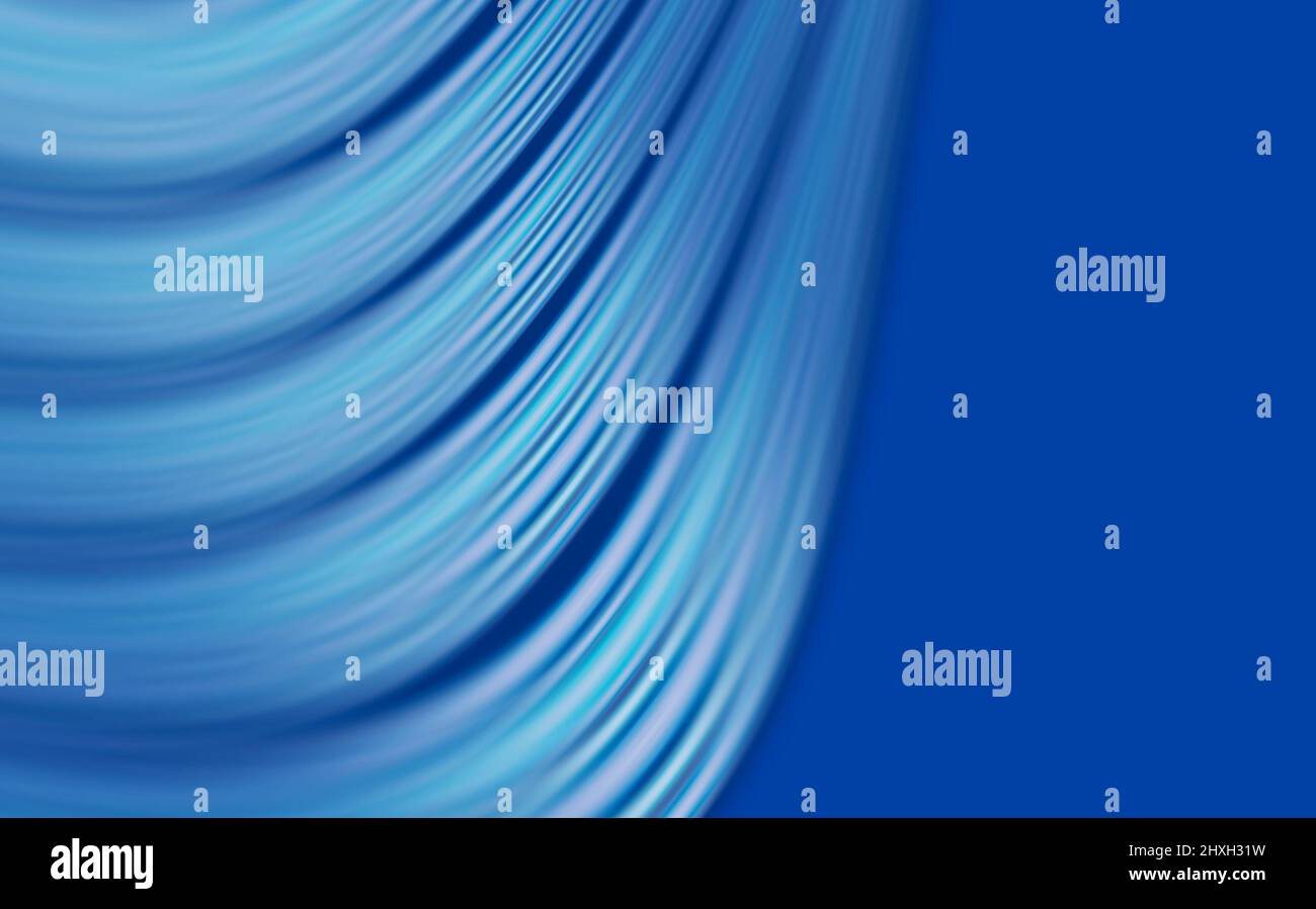 Abstract wavey blue pattern background Stock Photo - Alamy