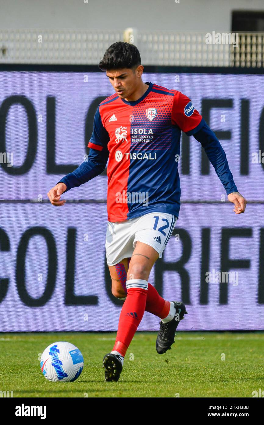 Cagliari’s Raoul Bellanova during the italian soccer Serie A match ...
