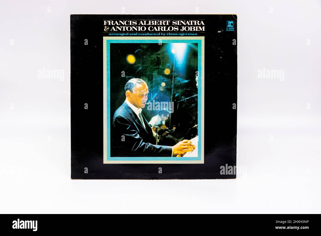 Frank Sinatra and Antonio Carlos Jobim vinyl LP record cover Stock ...