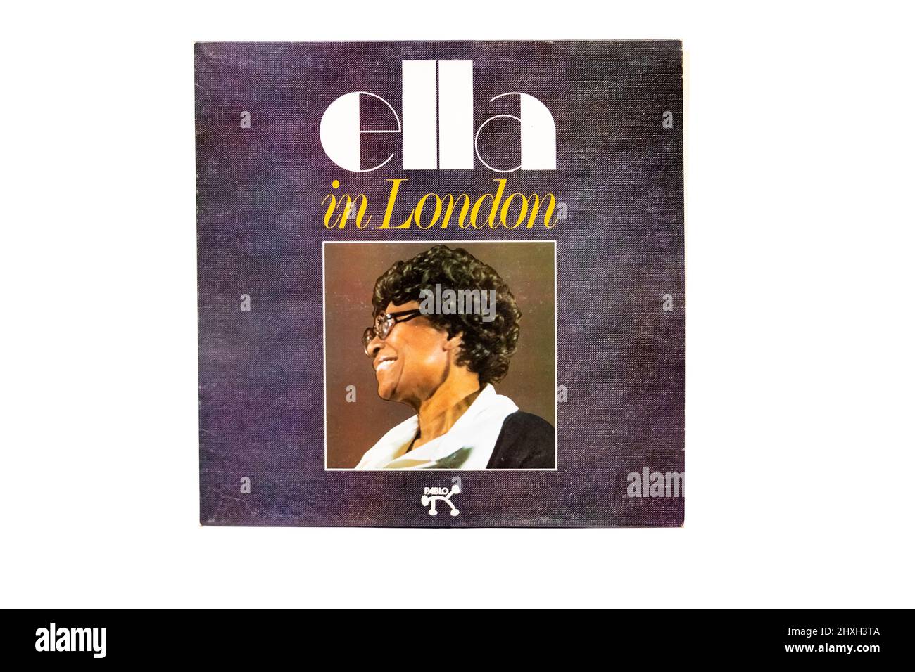 Ella Fitzgerald in London vinyl LP record cover Stock Photo - Alamy