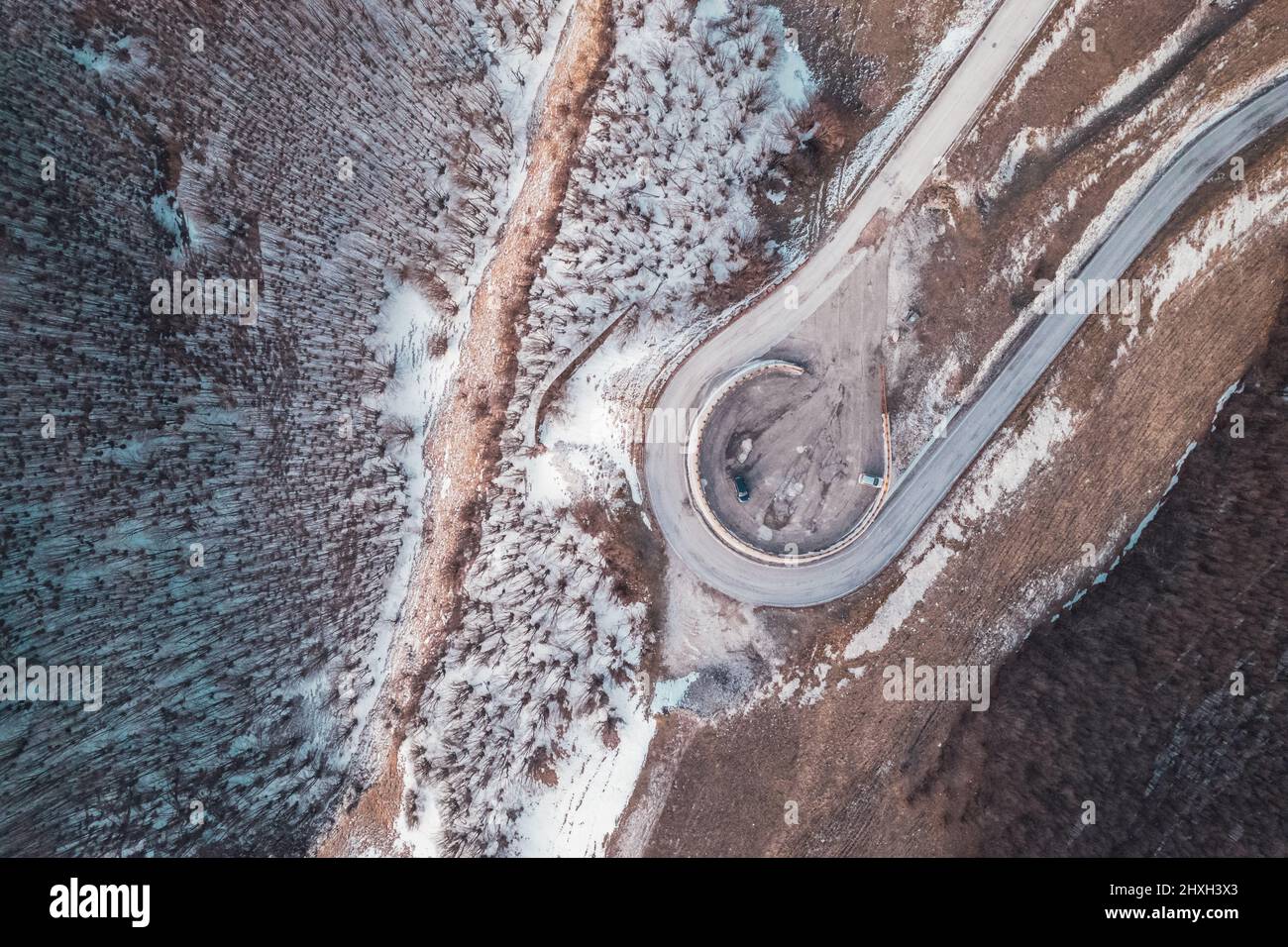 Aerial view of monte Nerone in Marche region in Italy Stock Photo - Alamy