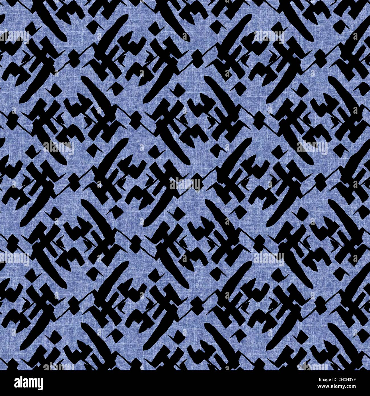 Denim style geometric canvas effect seamless texture material ...