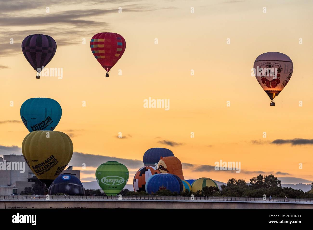 The Canberra Balloon Spectacular. Canberra, Australia. 13th Mar 2022 ...