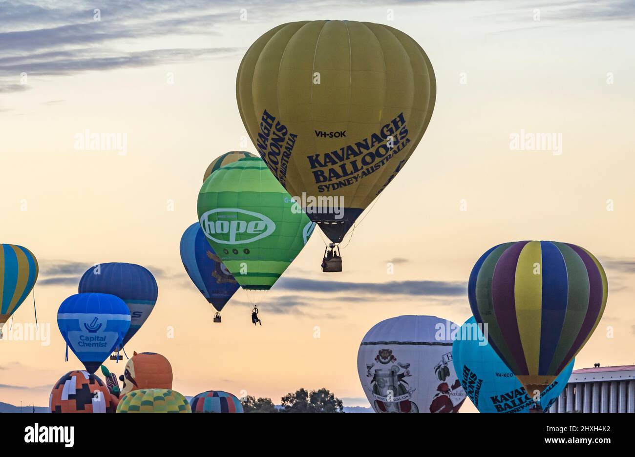 The Canberra Balloon Spectacular. Canberra, Australia. 13th Mar 2022 ...