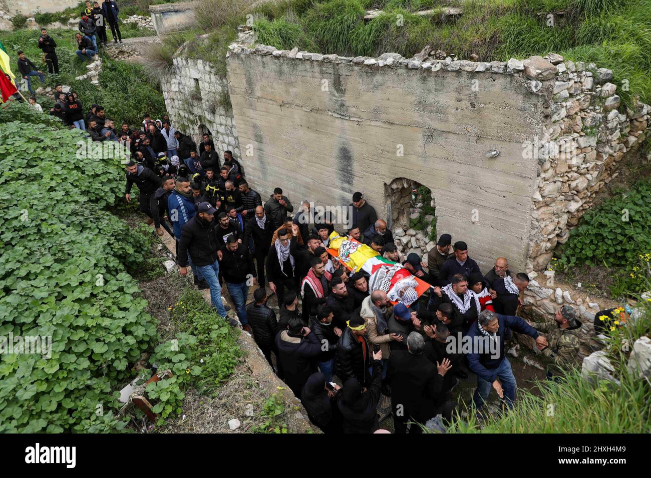March 9, 2022, Burqa, West Bank, Palestine: Nablus, West Bank ...