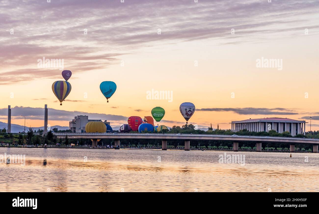 The Canberra Balloon Spectacular. Canberra, Australia. 13th Mar 2022 ...