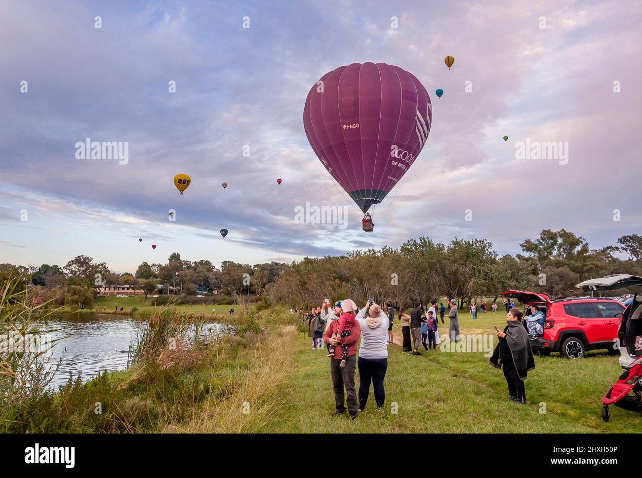 The Canberra Balloon Spectacular. Canberra, Australia. 13th Mar 2022 ...