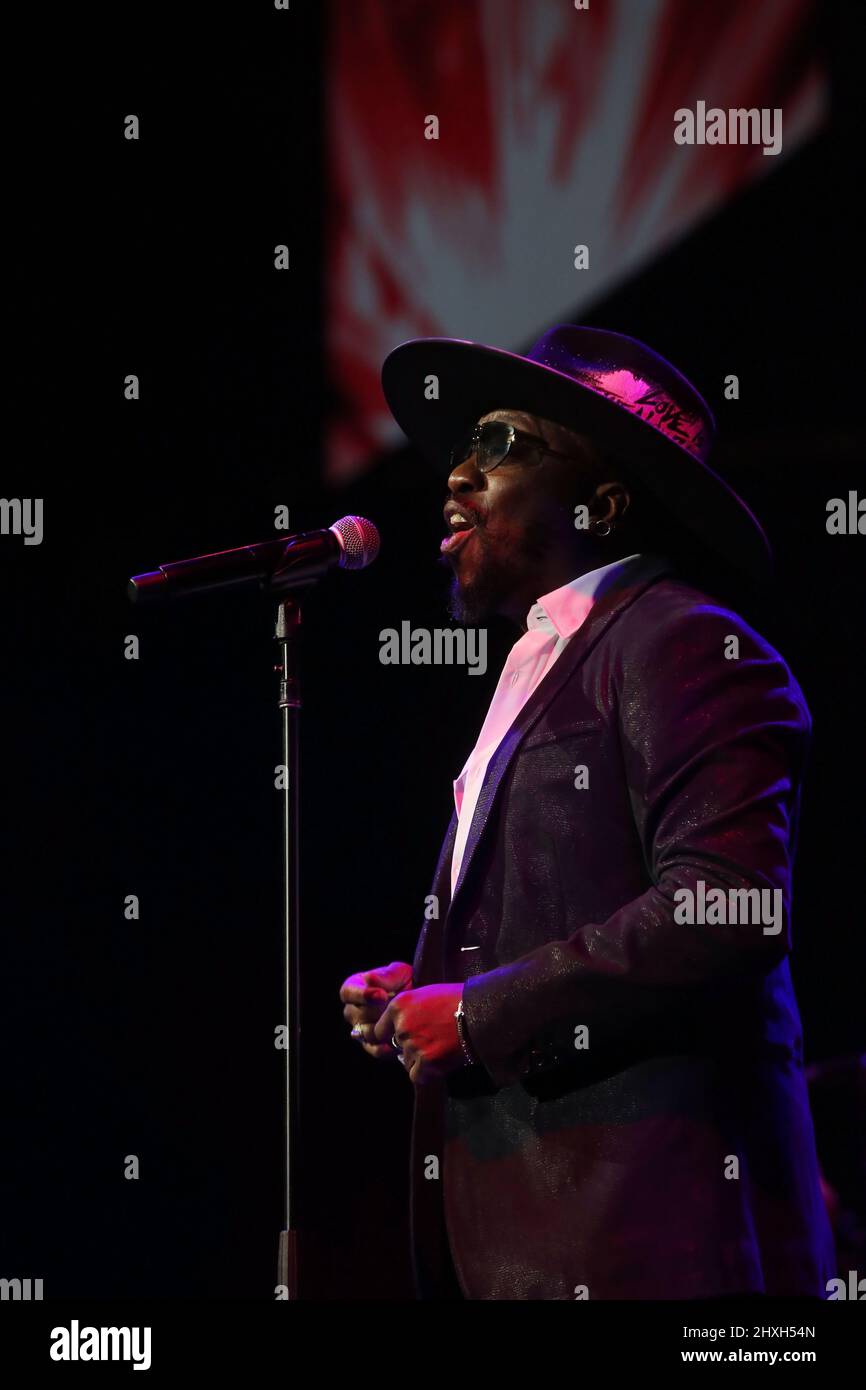 Anthony Hamilton performs during Maxwell: The Night Tour held at the ...