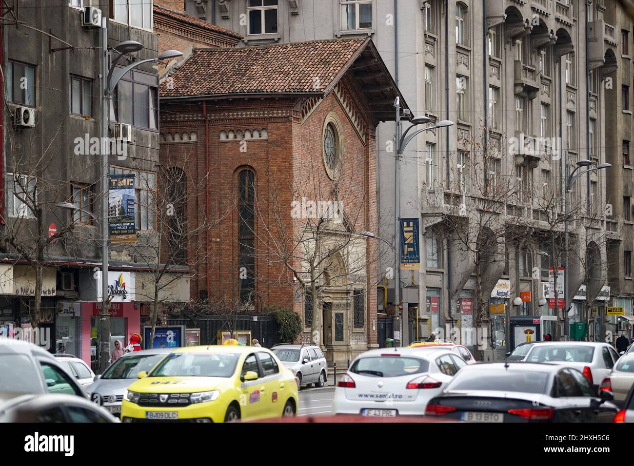 Bucharest, Romania - March 09, 2022: Italian Church of the Most Holy ...