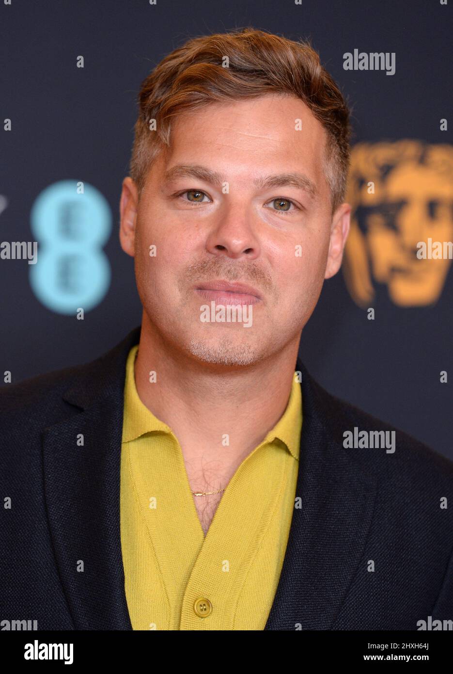 March 12th, 2022, London, UK. Zach Baylin arriving at the EE British ...