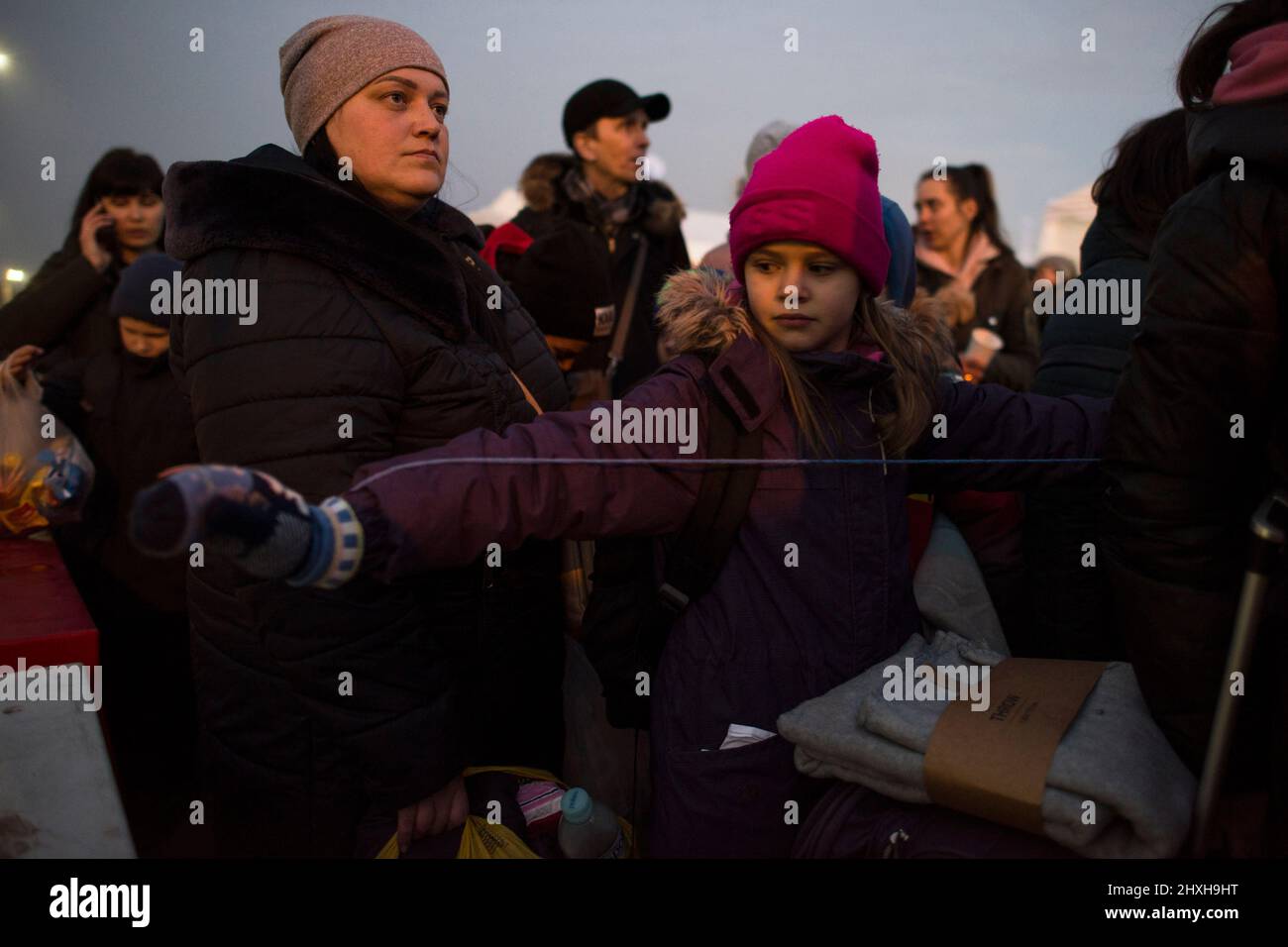 Medyka border crossing hi-res stock photography and images - Alamy