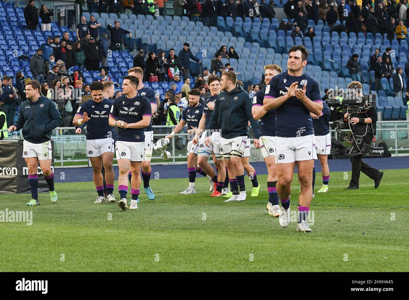 12th March 2022 ; Stadio Olimpico, Rome, Italy; 6 Nations international ...