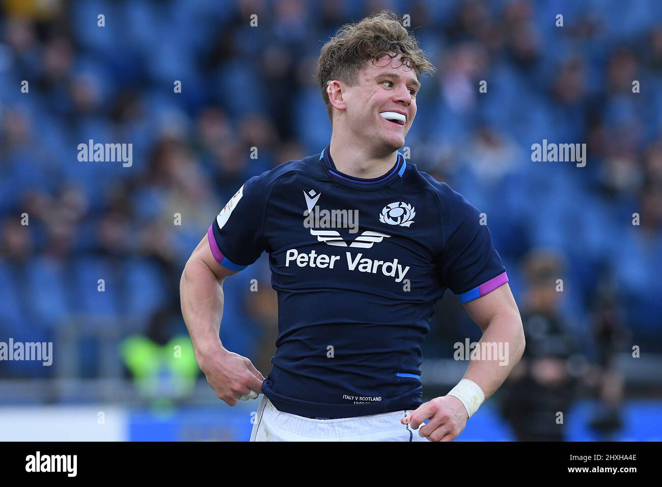 12nd March 2022 ; Stadio Olimpico, Rome, Italy: 6-Nations International ...