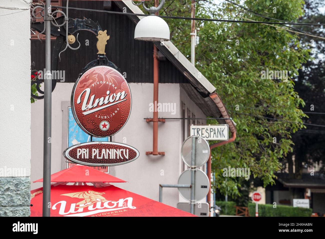 Union pivo sign hi-res stock photography and images - Alamy