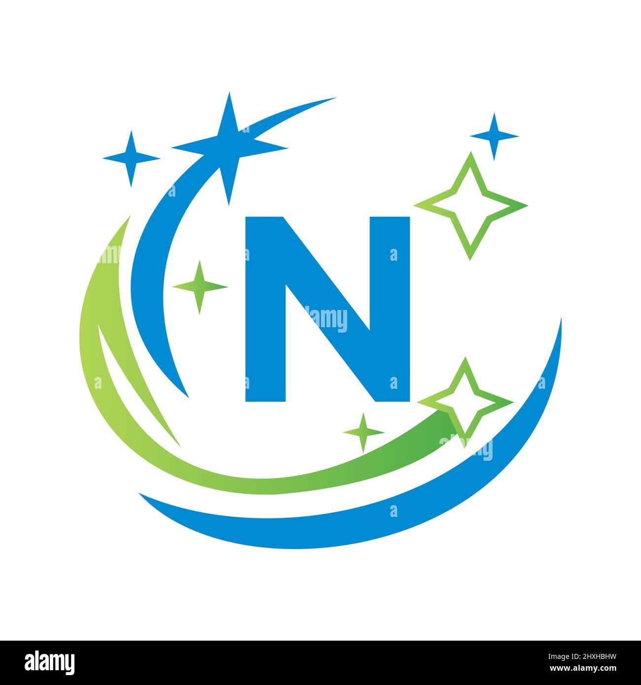 N house logo hi-res stock photography and images - Alamy