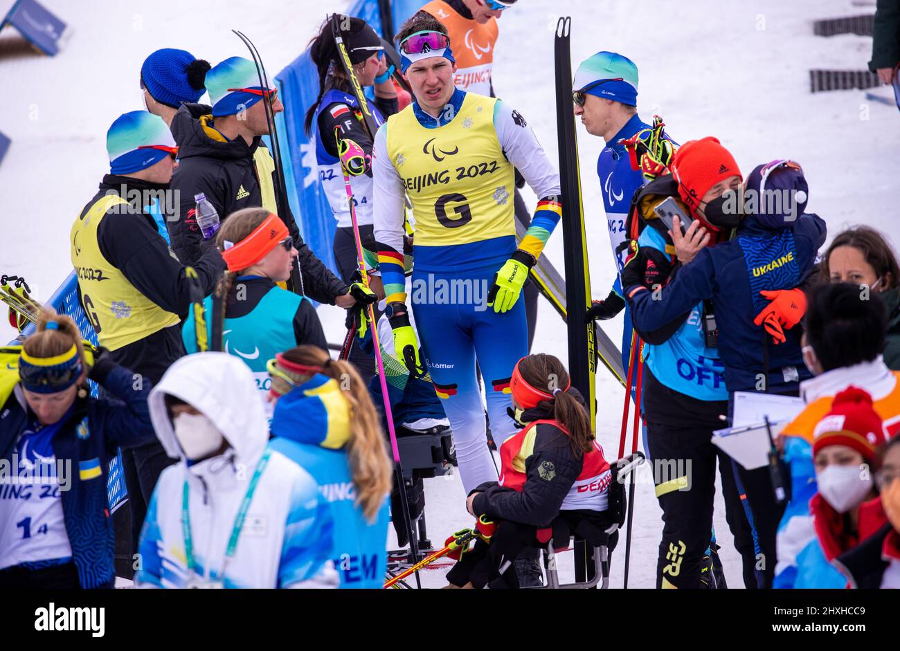 Nico messinger with guide robin wunderle hi-res stock photography and ...