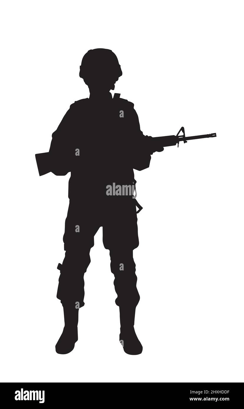 Army Cadet Stock Vector Images - Alamy