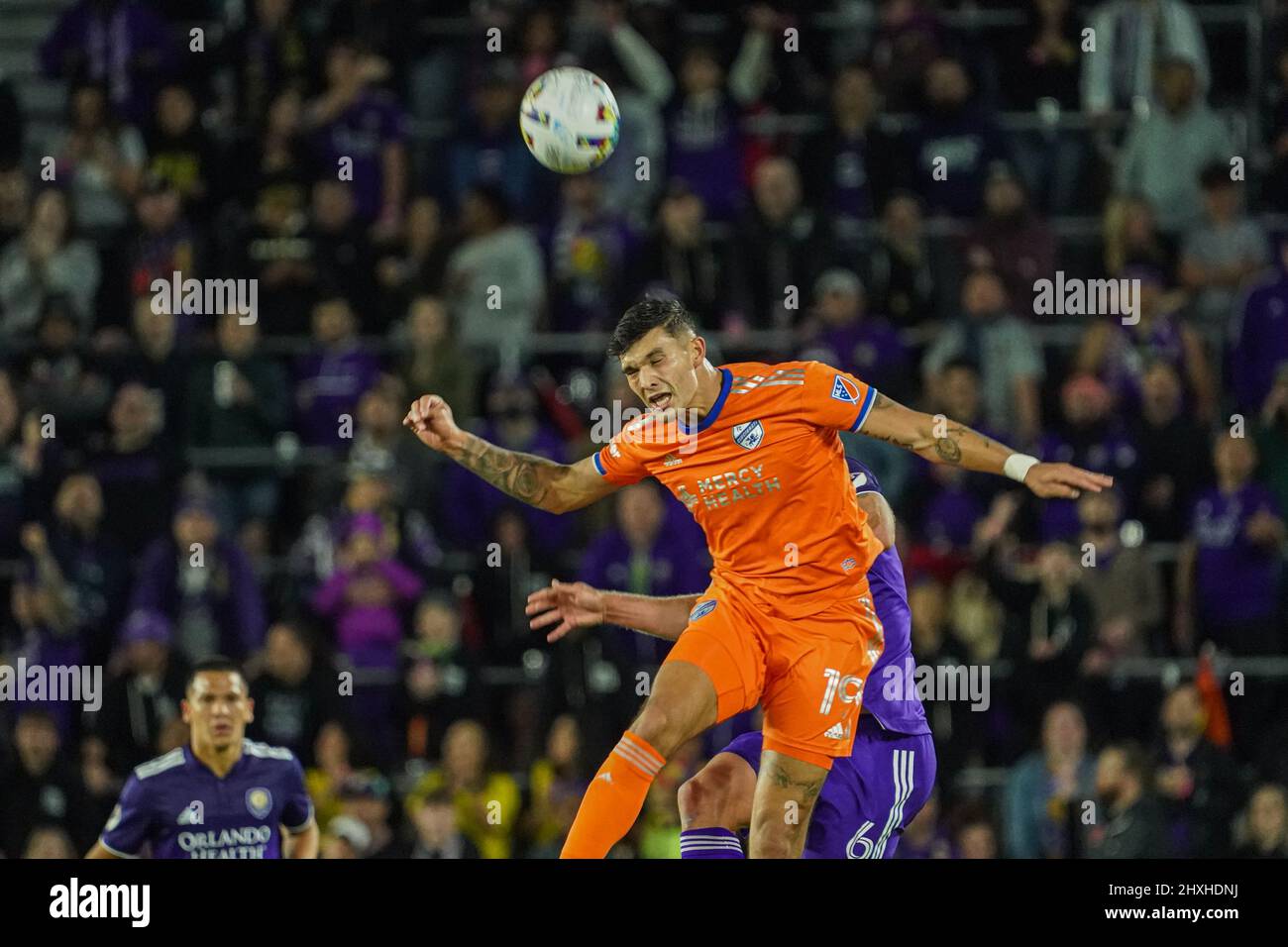 Orlando, Florida, USA, March 12, 2022, FC Cincinnati Forward Brandon ...