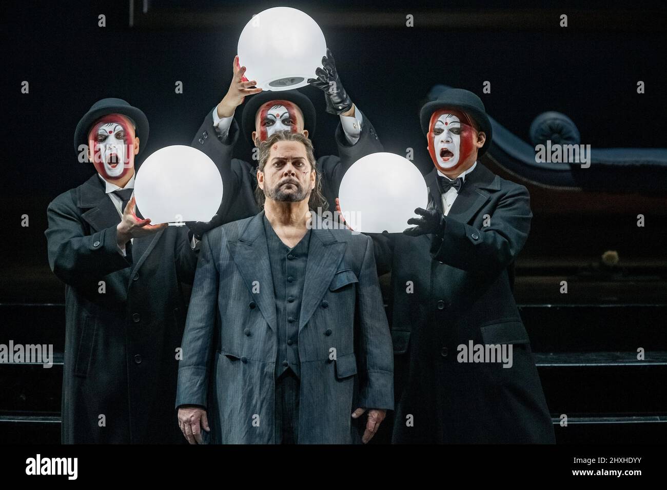 Hamburg, Germany. 09th Mar, 2022. US tenor singer Gregory Kunde as ...