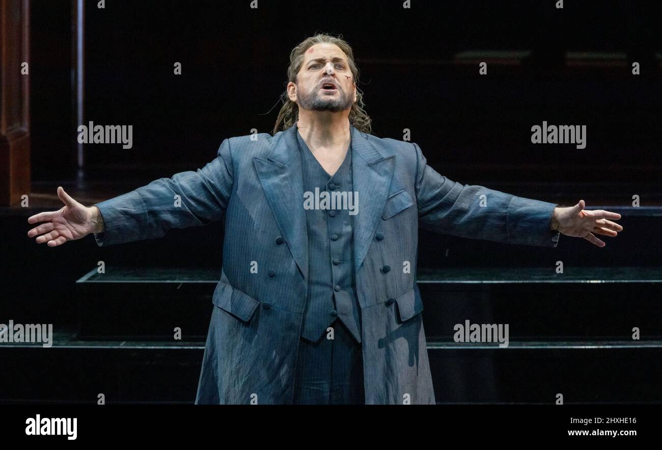 Hamburg, Germany. 09th Mar, 2022. US tenor singer Gregory Kunde as ...