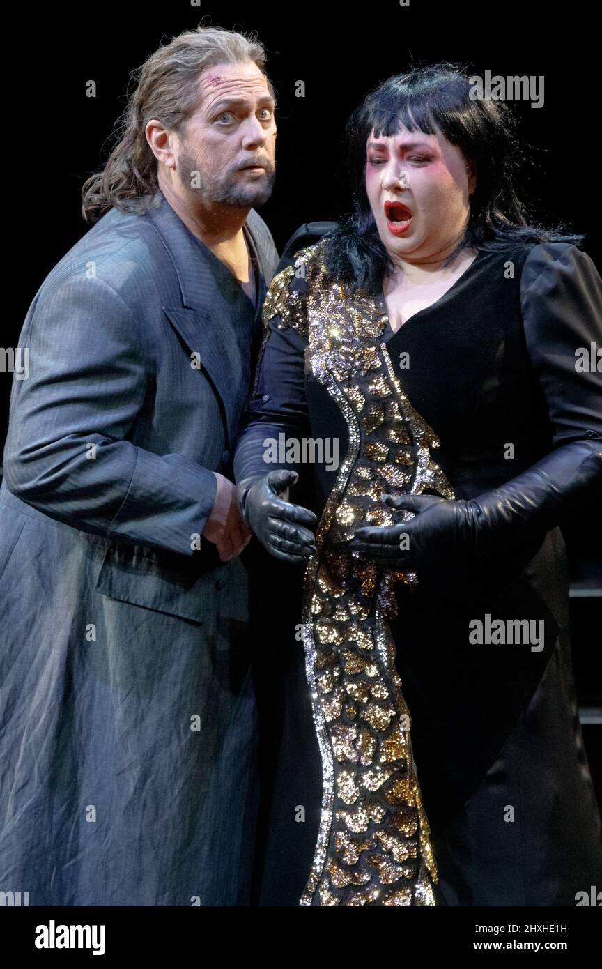 Hamburg, Germany. 09th Mar, 2022. US tenor singer Gregory Kunde as ...