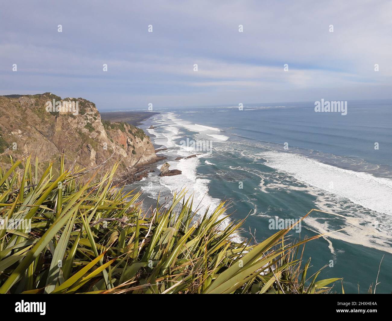 beautiful coastal view, new zealand, north island Stock Photo - Alamy