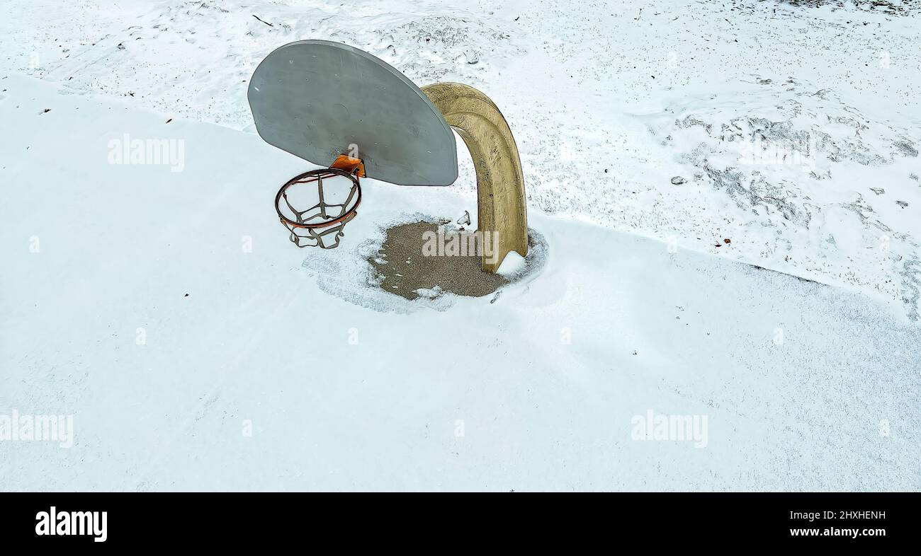 Hidden in the deep downtown of the city is this tall with a long neck ...