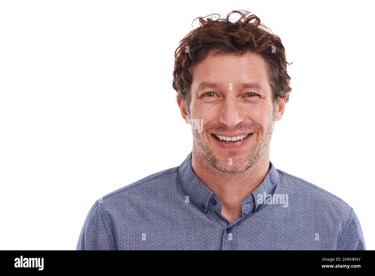 This guy knows its all about confidence. Studio portrait of a handsome ...