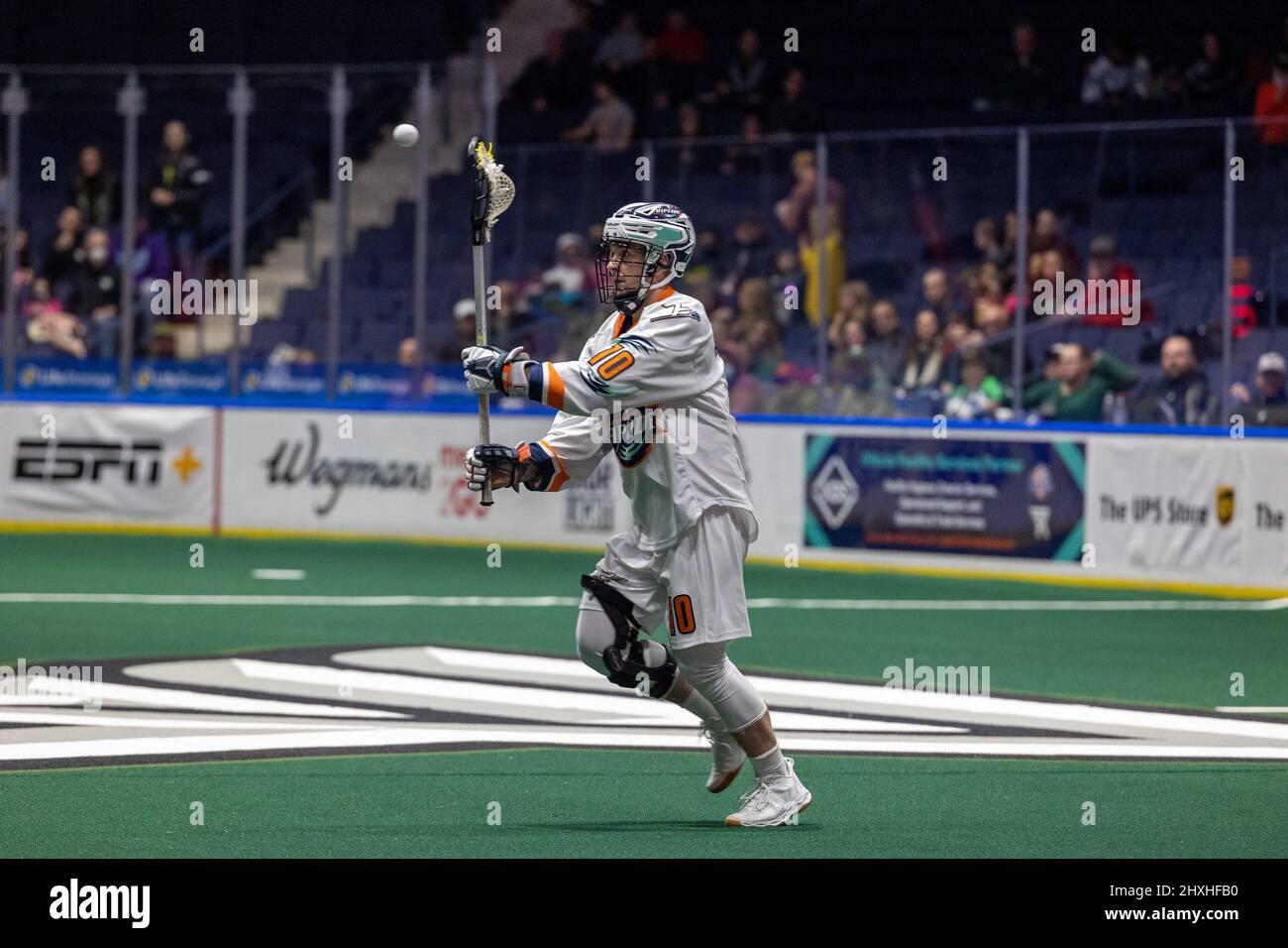 March 12, 2022: New York Riptide defenseman Luke Van Schepen (10) makes ...