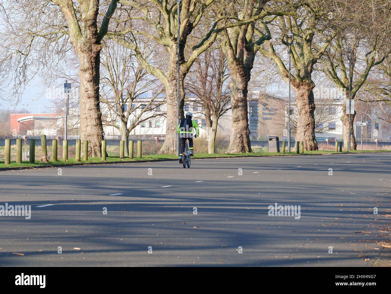 Urban Nottingham scene example Stock Photo - Alamy