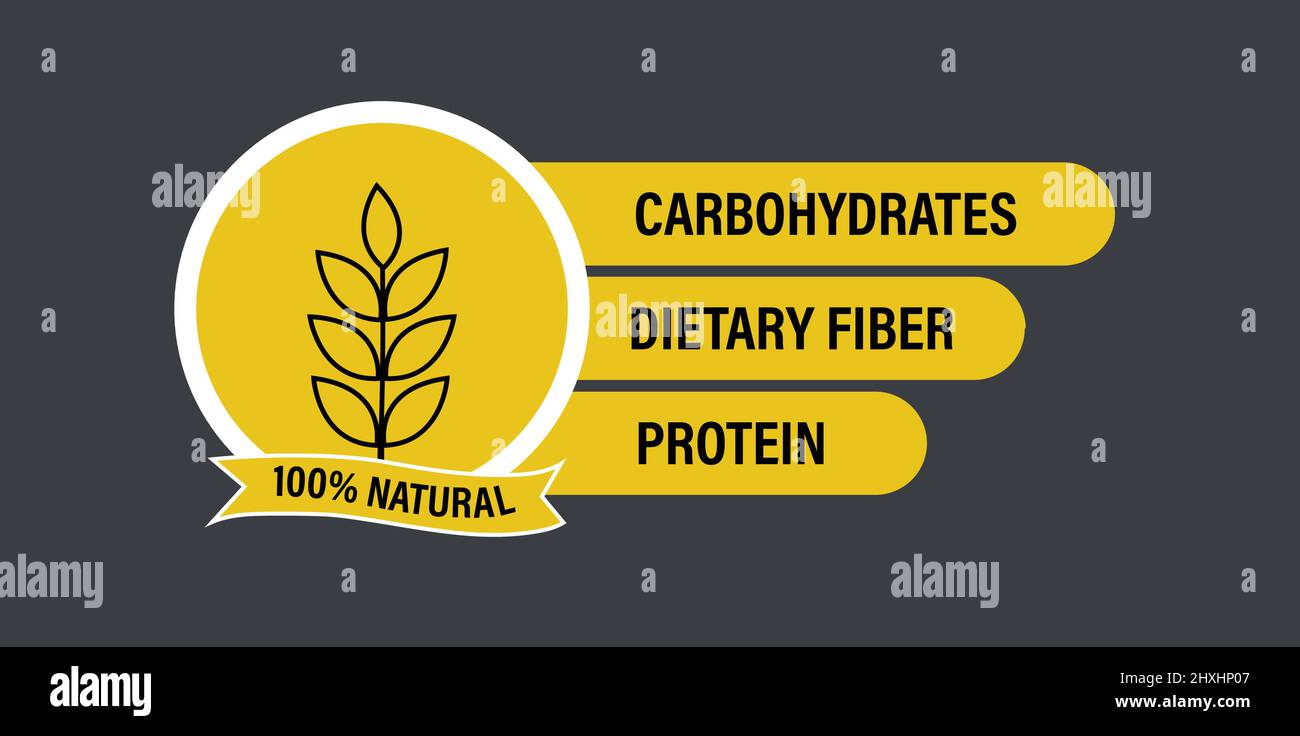 health care abstract. 100% natural. Carbohydrates, Dietary fiber and ...