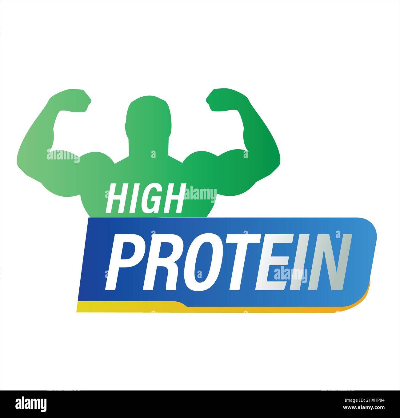 high protein vector icon. health supplement abstract Stock Vector Image ...