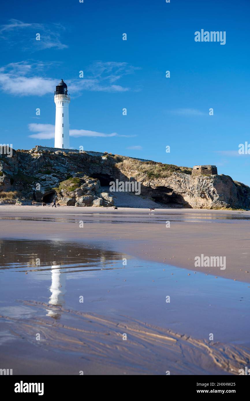 Covesea lighthouse moray hi-res stock photography and images - Alamy