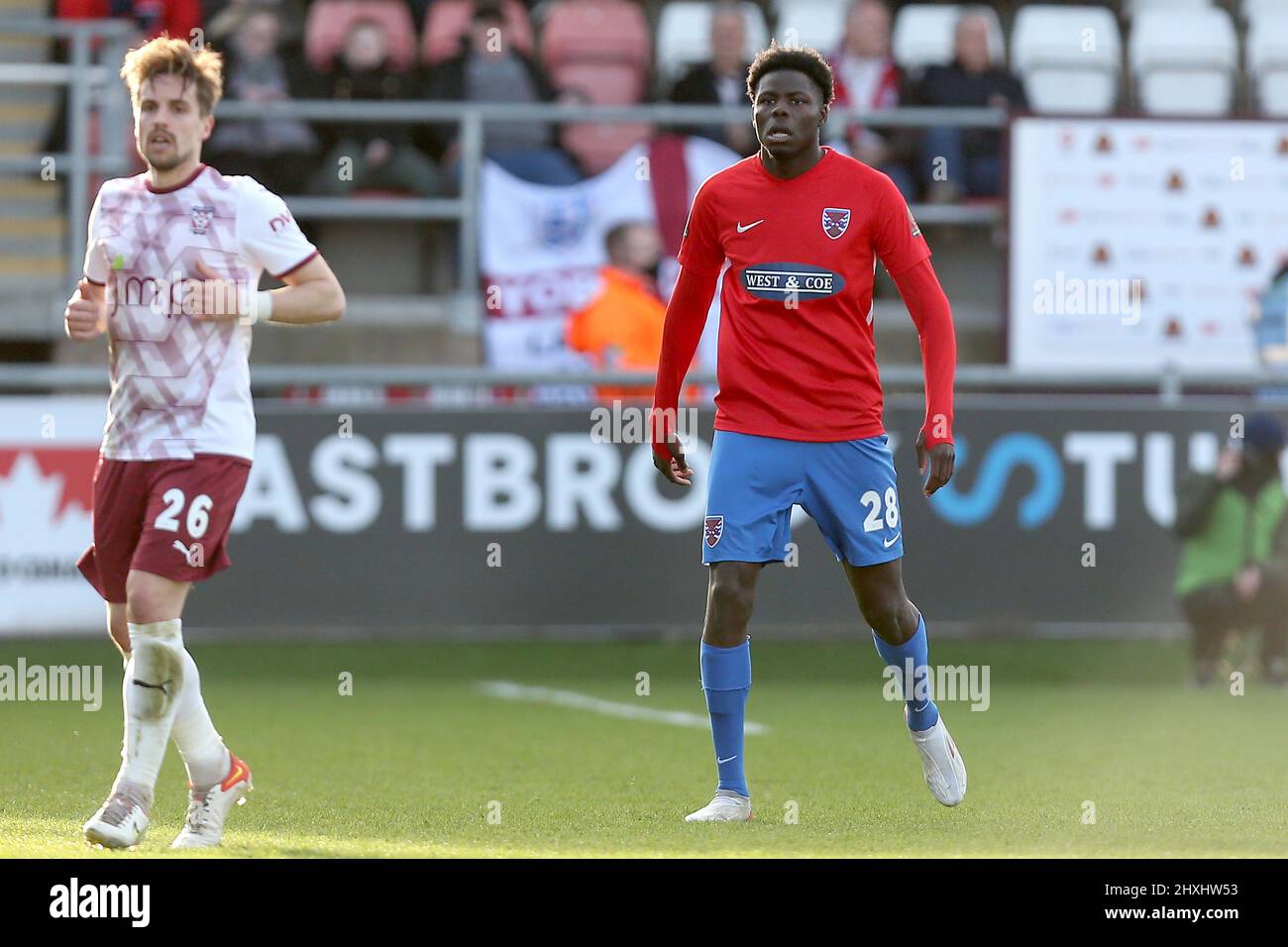 Yoan Zouma of Dagenham and Redbridge during Dagenham & Redbridge vs ...